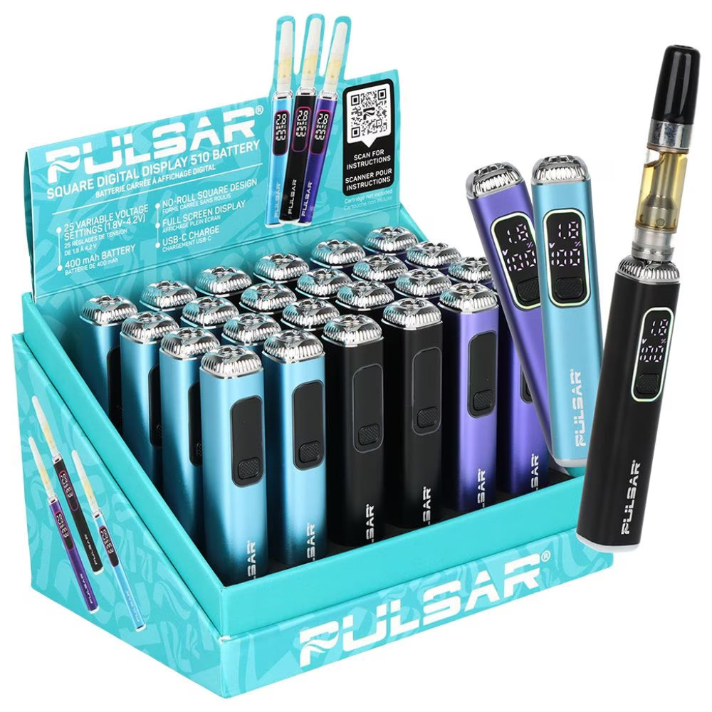 Pulsar Vaporizers | Vape Cartridge Batteries - BOOM Headshop