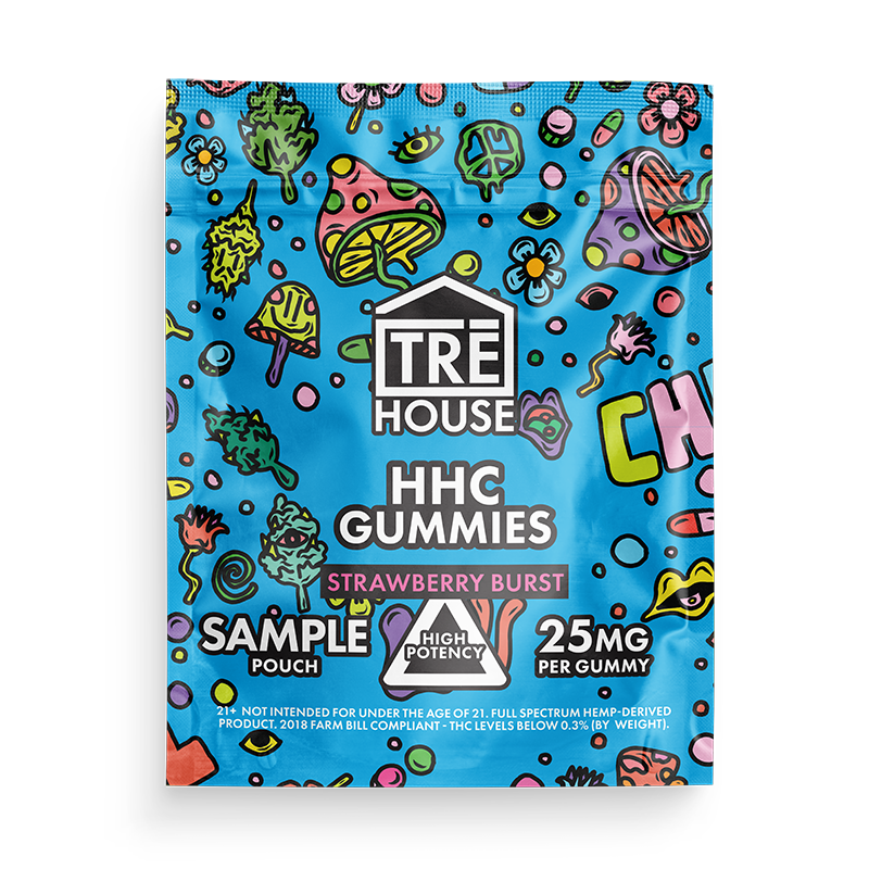 TRE House HHC Gummies Strawberry 500mg - BOOM Headshop